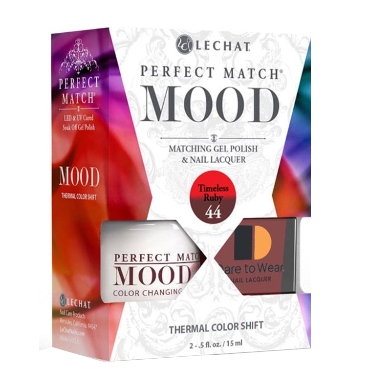 Vernis UV/DEL Mood 'Timeless Ruby' LeChat - 15 ml (0.5 oz) – Distributions France Croteau