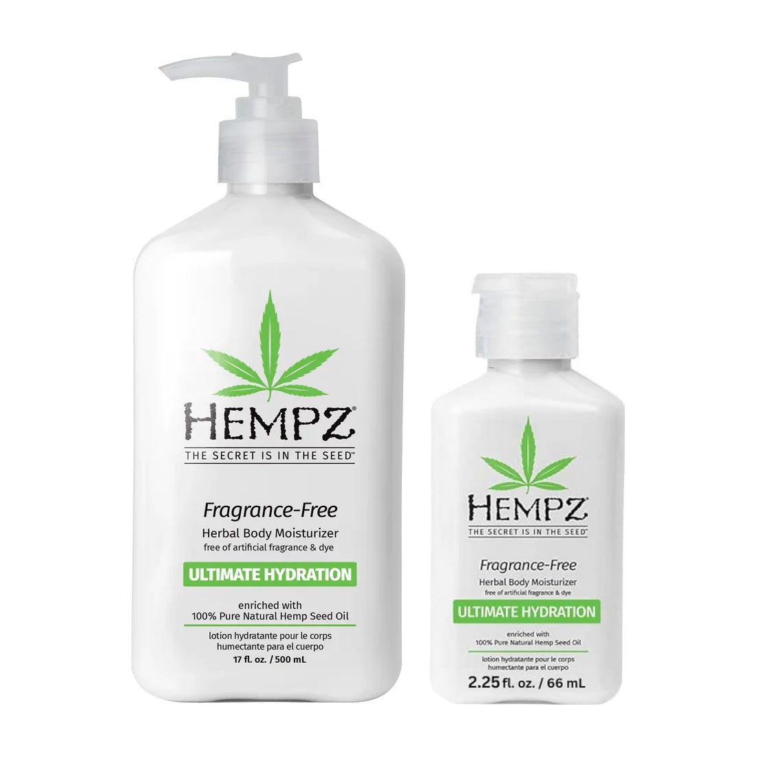 Lotion hydratante Hempz Sans fragrance – Distributions France Croteau