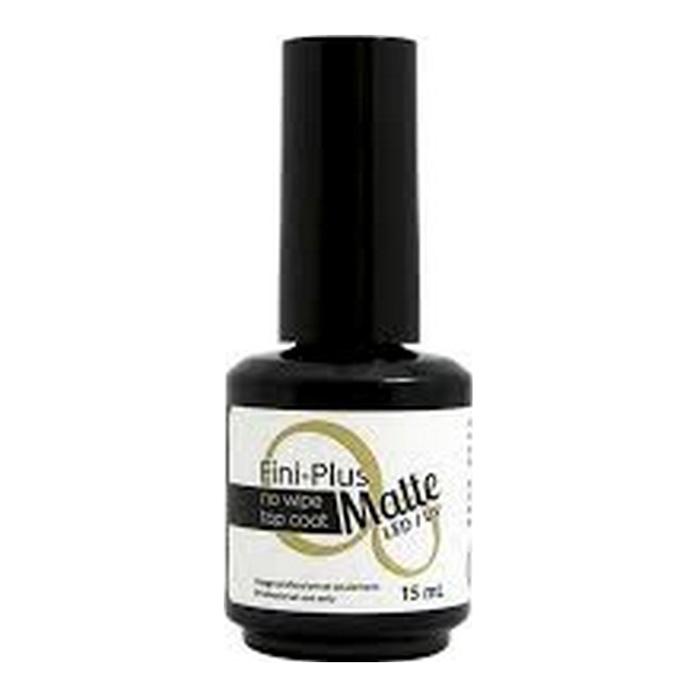 Fini-Plus Matte UV/LED Finishing Gel (No Sticky Residue) - 15ml ...