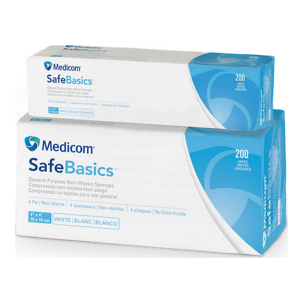 Compresses non tissées Safebasics Medicom - 200/pqt – Distributions ...